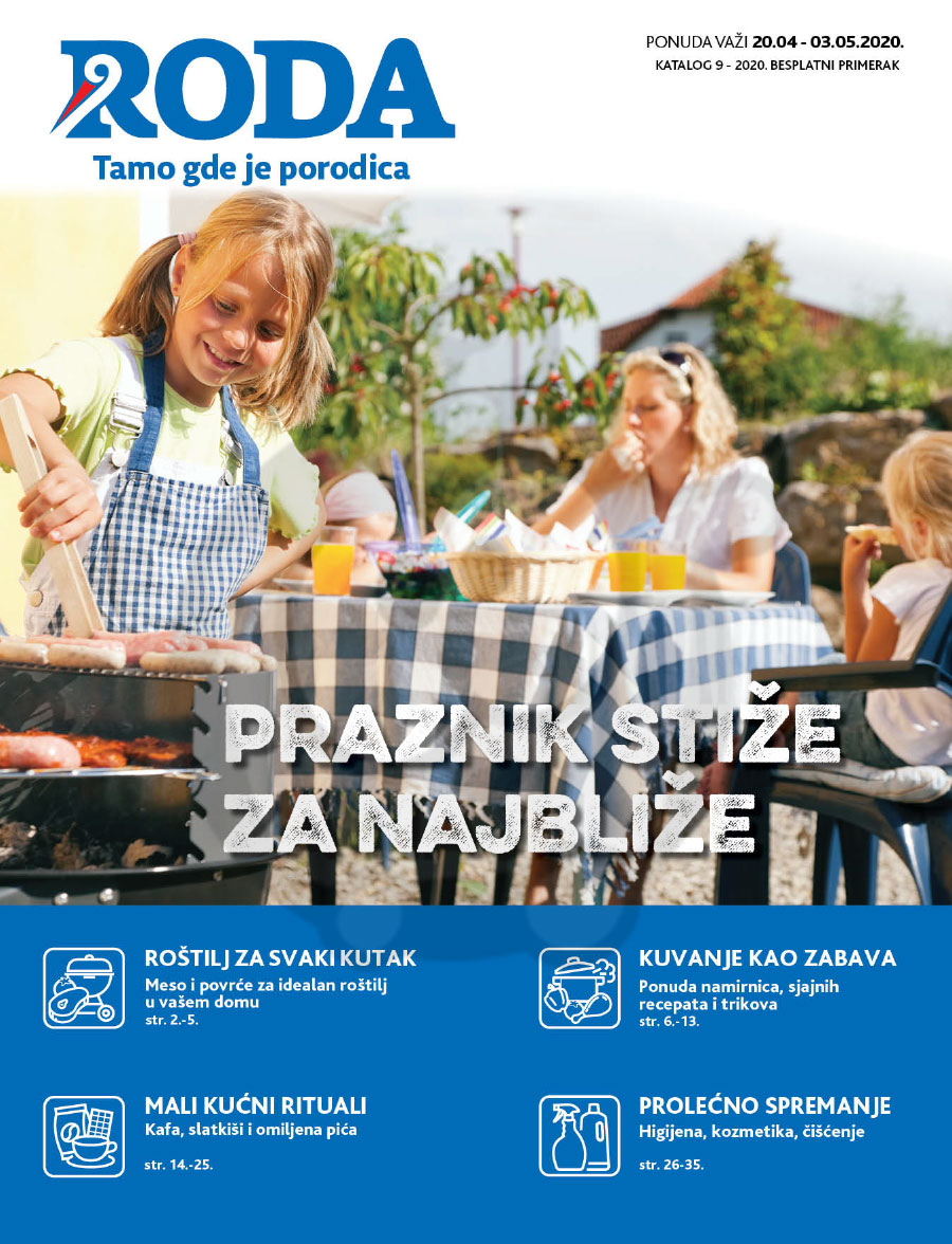 Roda Market Katalog Akcija 20.04. - 03.05.2020. | Kuda u Kupovinu