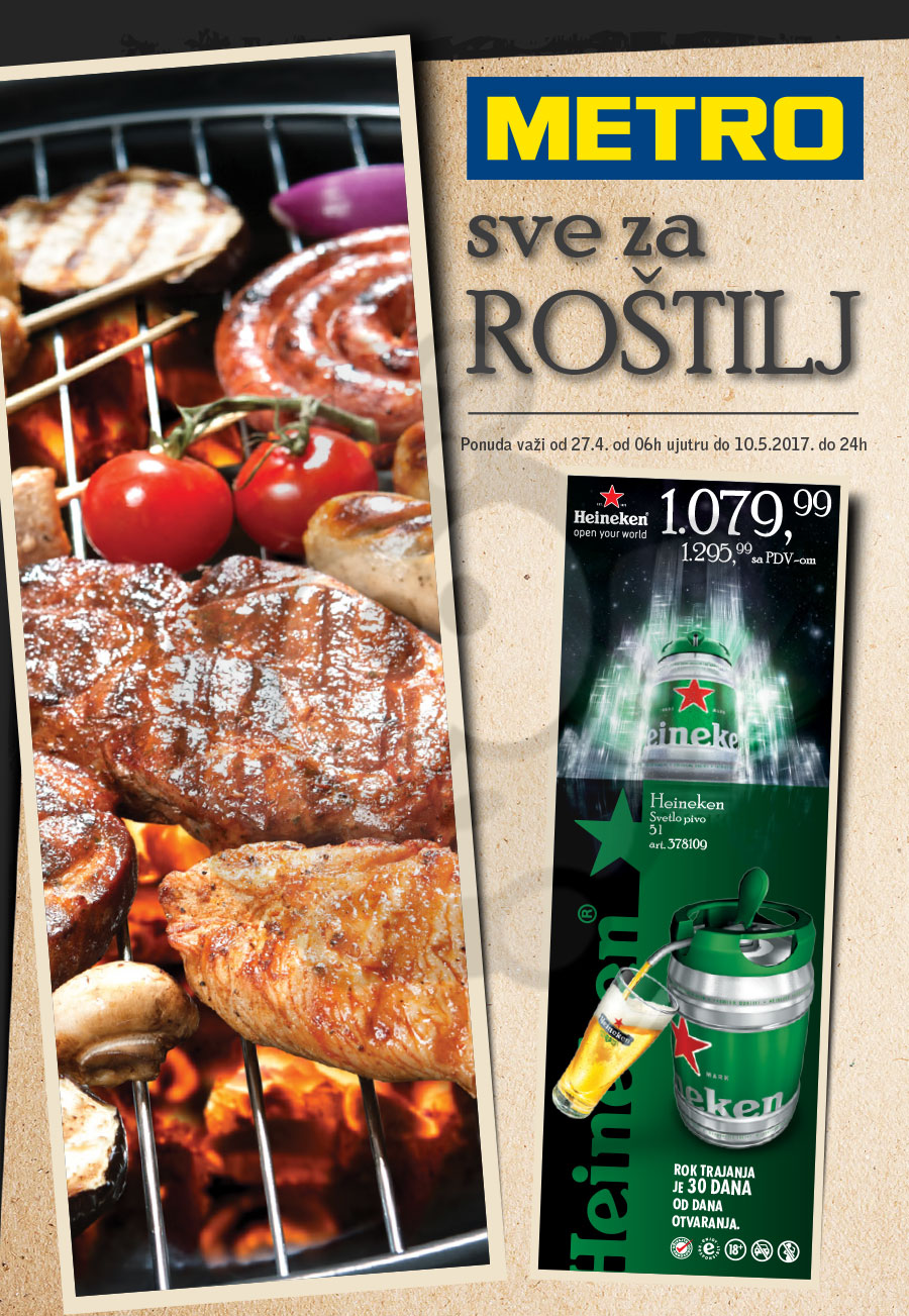 Metro Katalog Akcija Sve za roštilj 27.04. - 10.05.2017. | Kuda u Kupovinu