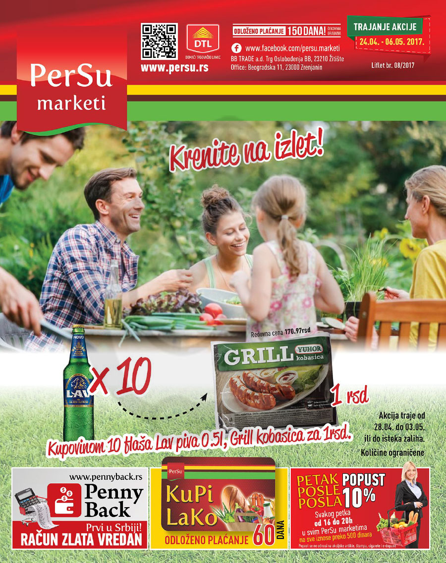 Persu Katalog Akcija 24.04. - 06.05.2017. | Kuda u Kupovinu