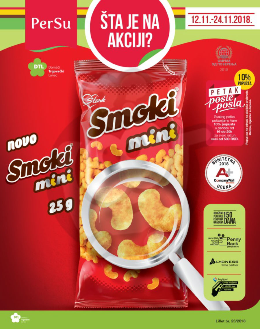 Persu Katalog Akcija 12.11. - 24.11.2018. | Kuda u Kupovinu