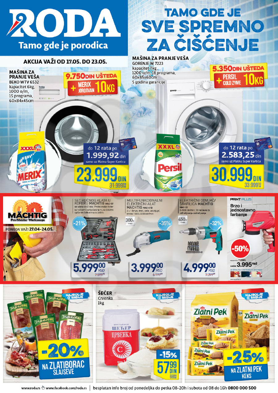 Roda Katalog Akcija 17.05. - 23.05.2018. | Kuda u Kupovinu