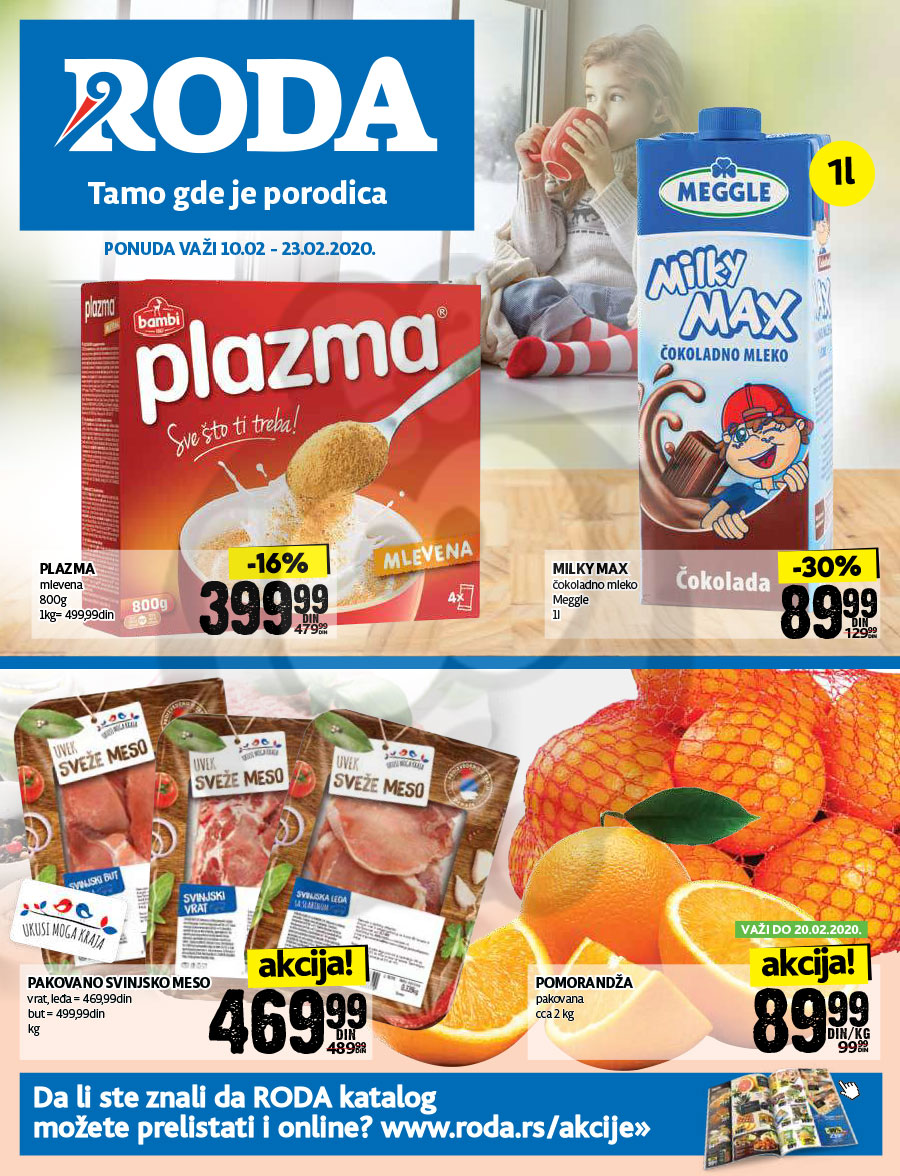 Roda Market Katalog Akcija 10.02. - 23.02.2020. | Kuda u Kupovinu