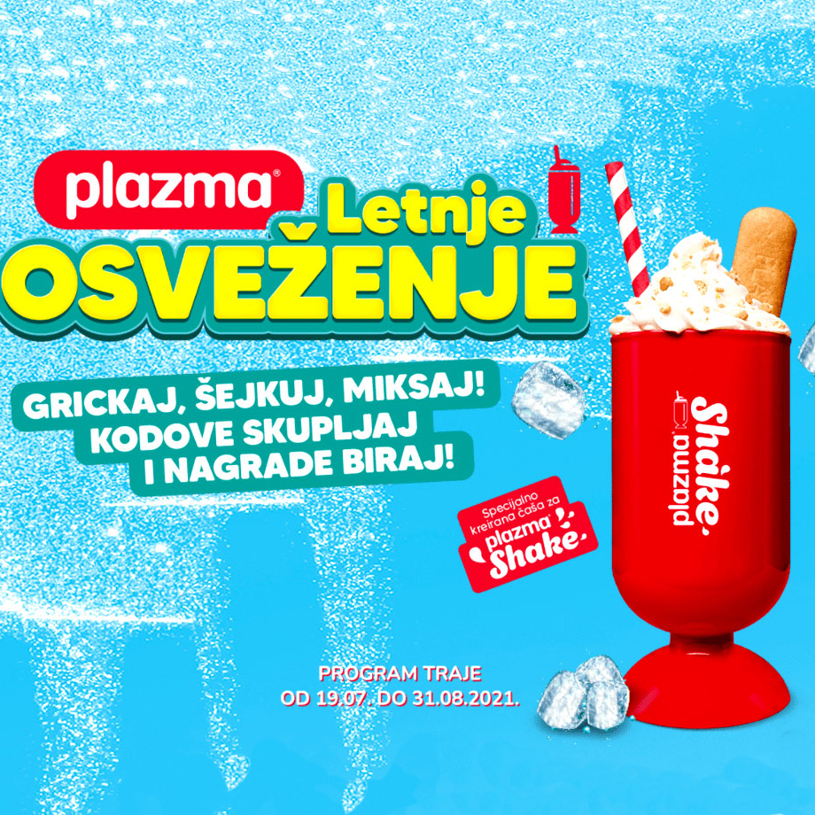 Plazma nagradna igra 2021 - PLAZMA LETNJE OSVEŽENJE | Kuda u Kupovinu
