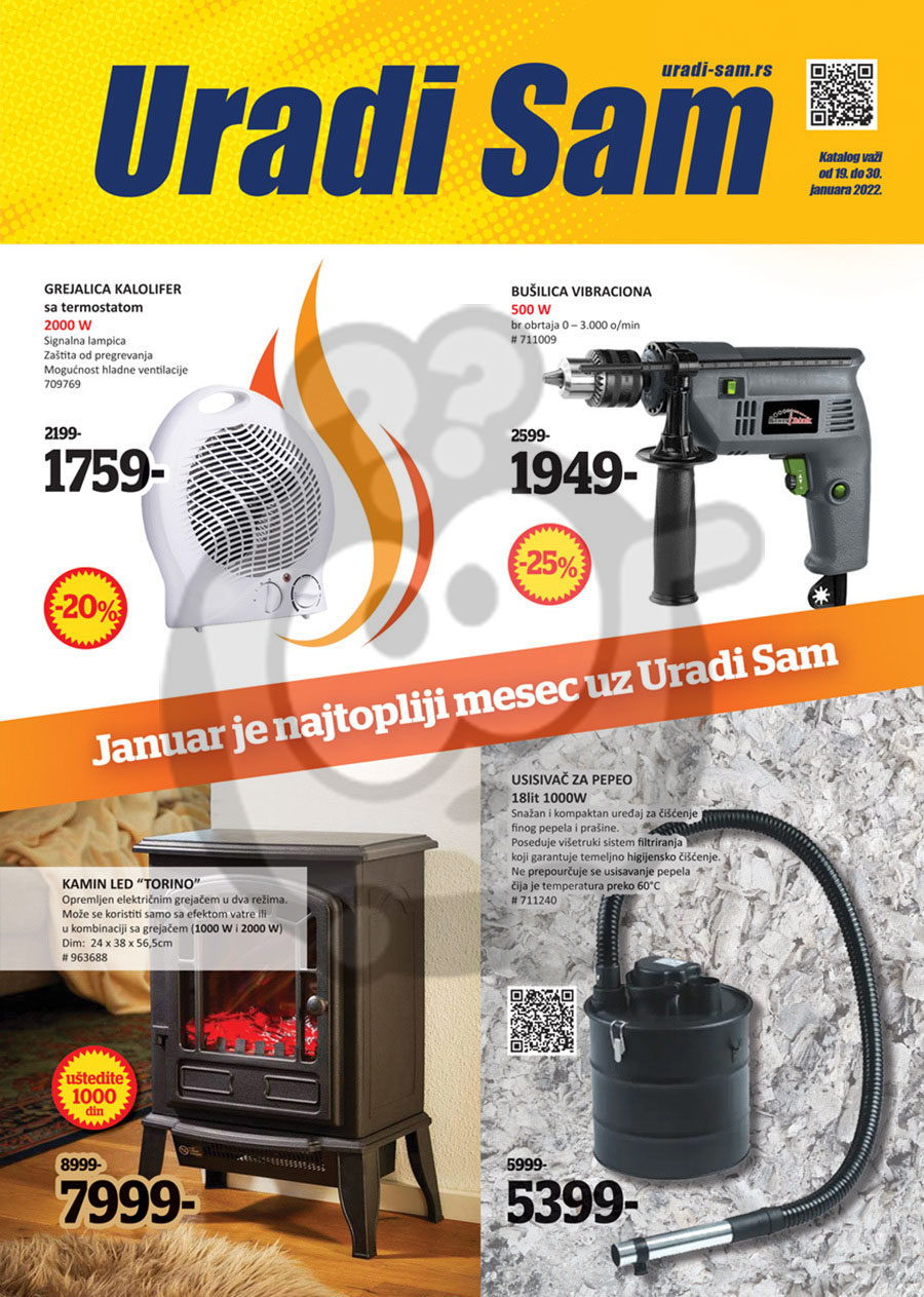 Uradi Sam Katalog Akcija 19.01. - 30.01.2022. | Kuda u Kupovinu