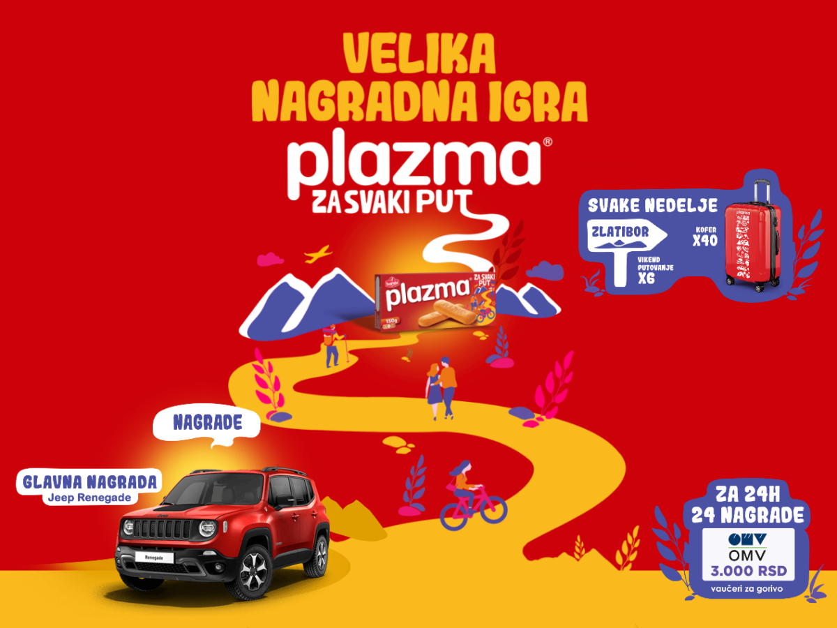 Plazma nagradna igra 2022 | Kuda u Kupovinu