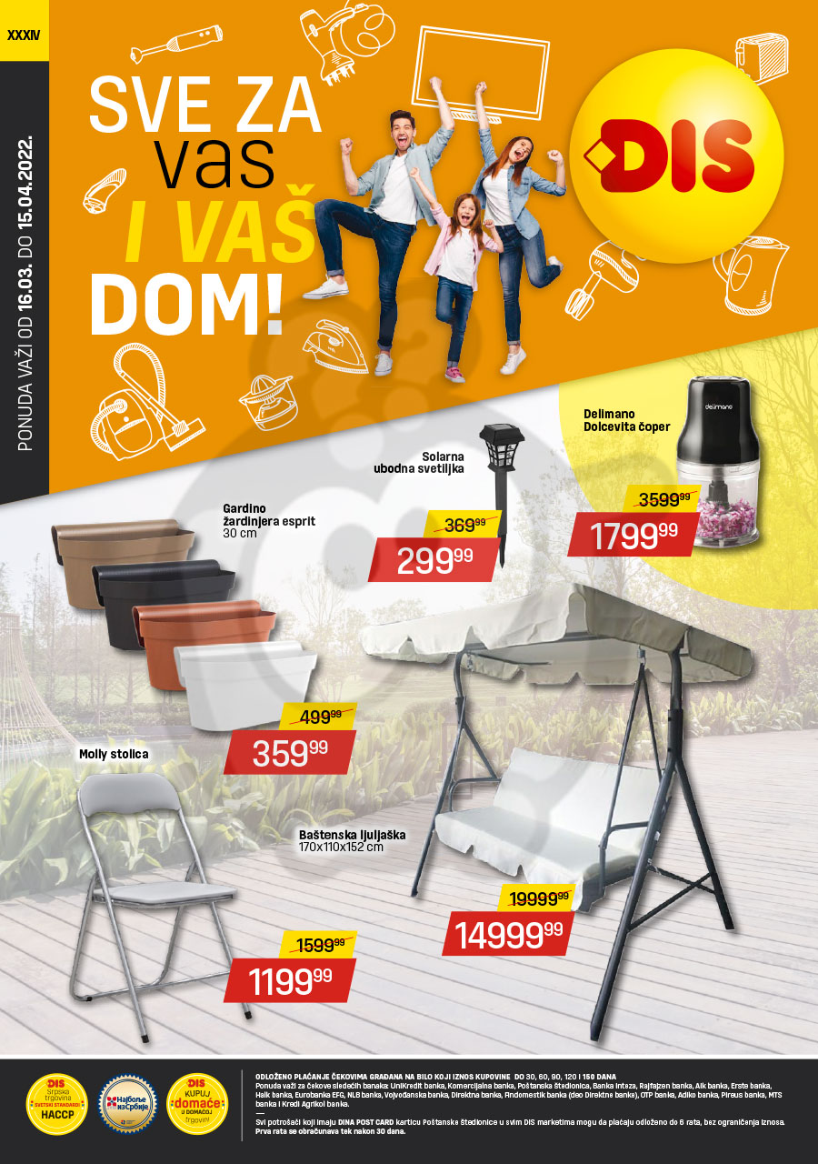 Dis Market Katalog Akcija 16.02. - 15.04.2022. | Kuda u Kupovinu