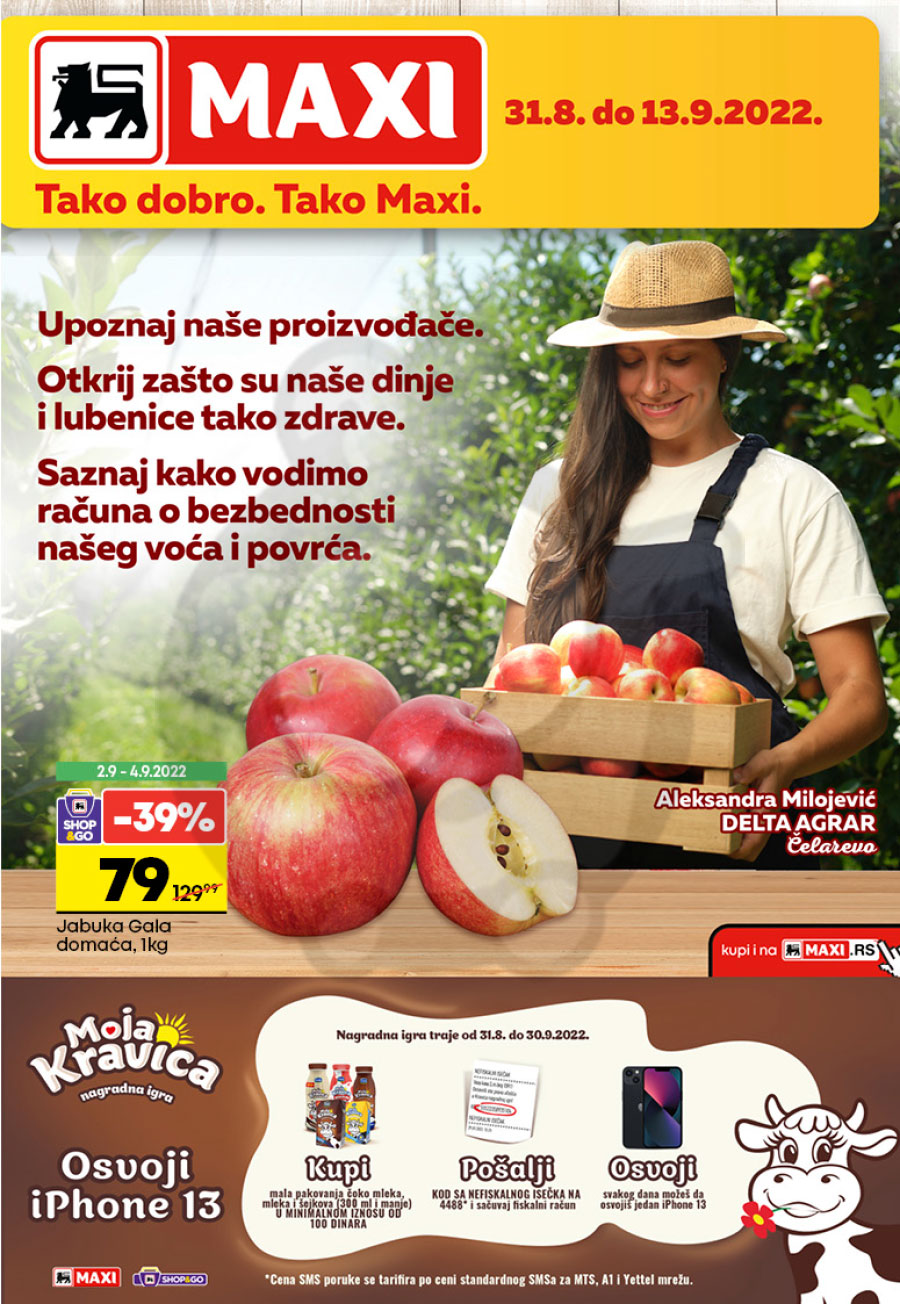 Maxi Katalog Akcija 31.08. - 13.09.2022. | Kuda u Kupovinu