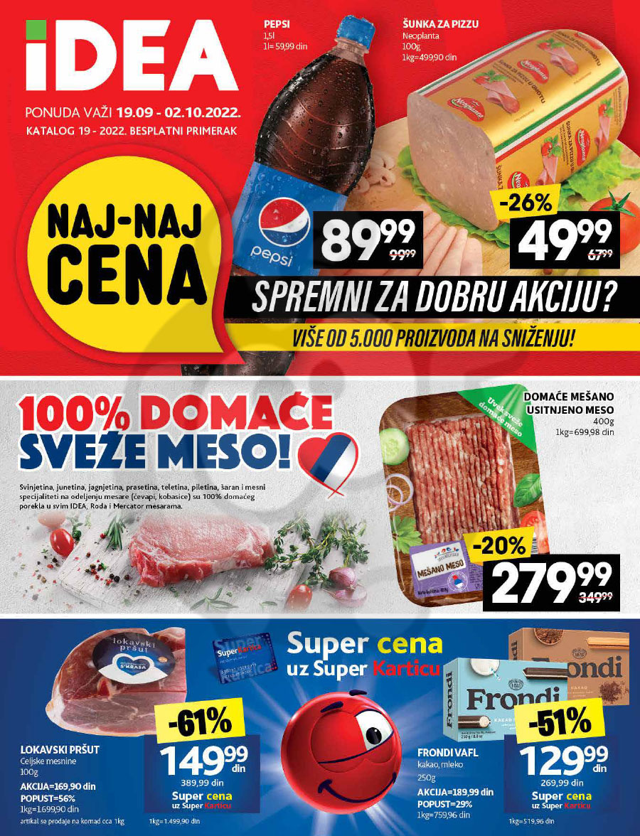 Idea Akcija Katalog Isplati se 19.09. - 02.10.2022. | Kuda u Kupovinu