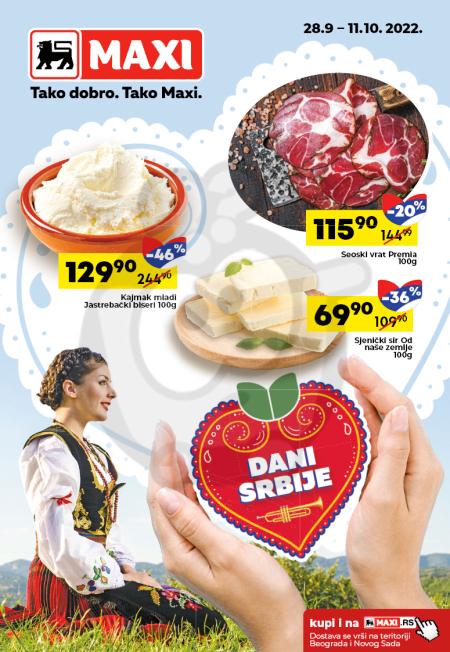 Maxi Katalog Akcija 28.09. - 11.10.2022. | Kuda u Kupovinu