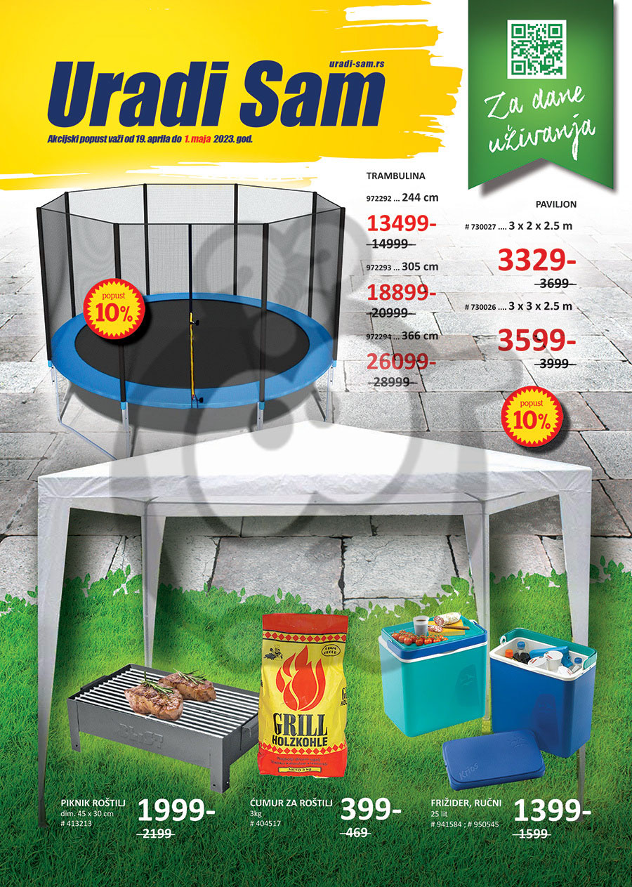Uradi Sam Katalog Akcija19.04. -01.05.2023. | Kuda u Kupovinu