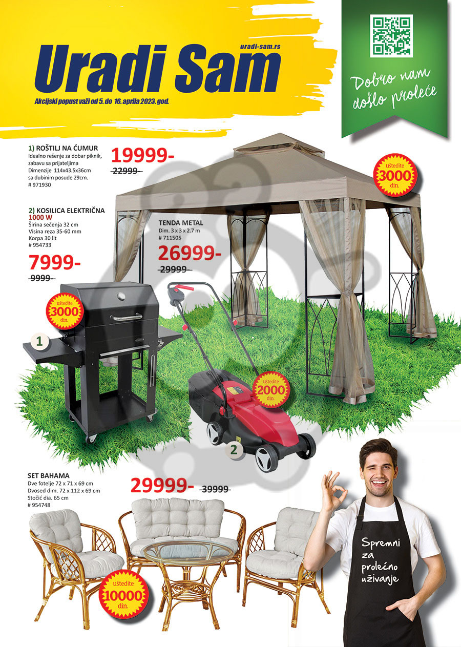 Uradi Sam Katalog Akcija05.04. -16.04.2023. | Kuda u Kupovinu