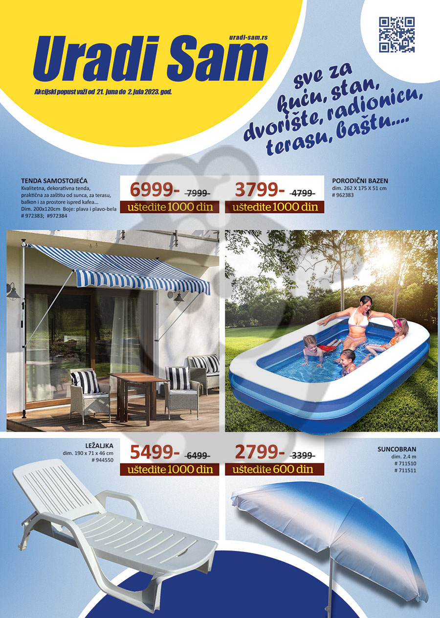 Uradi Sam Katalog Akcija21.06. -02.07.2023. | Kuda u Kupovinu