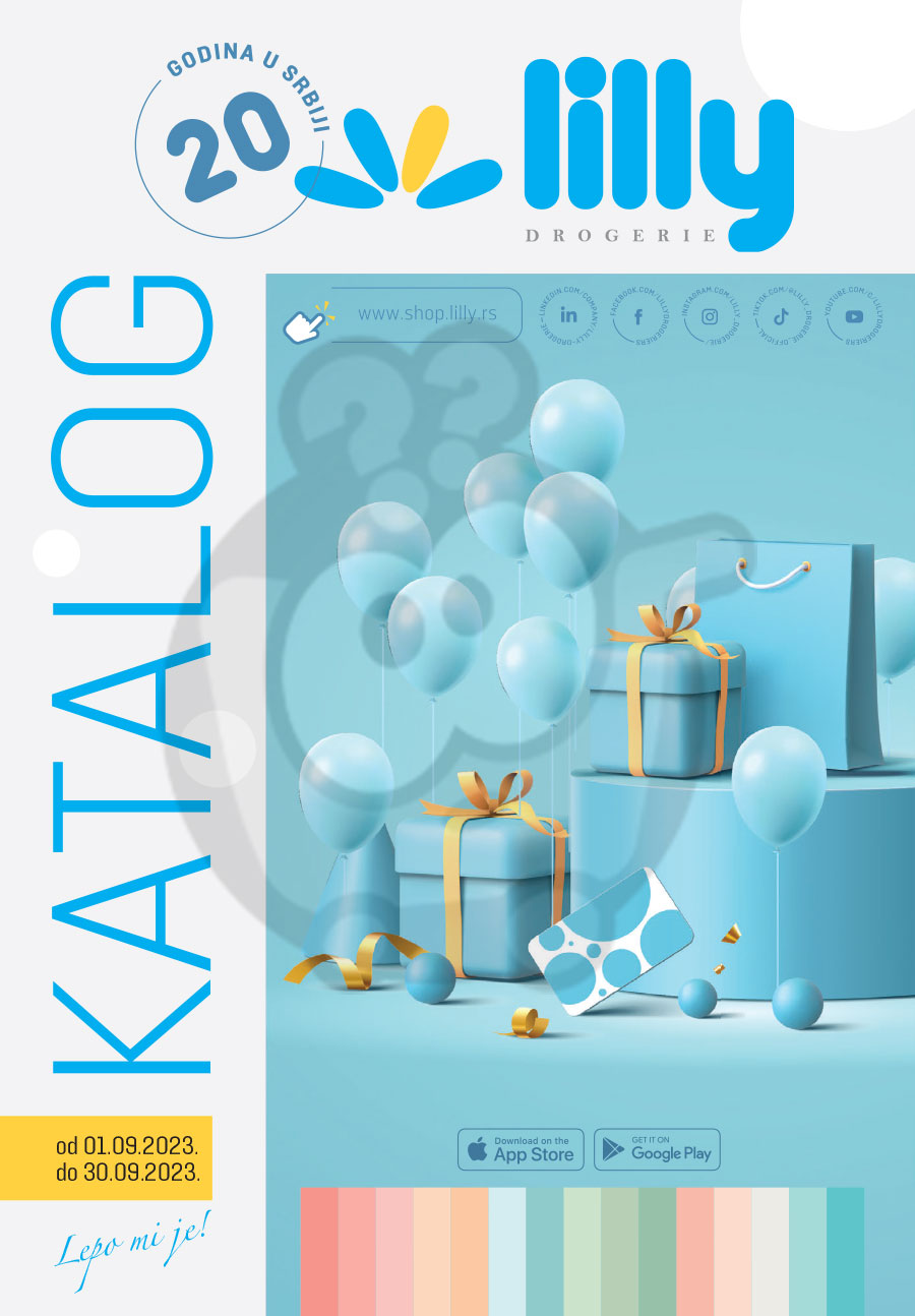 Lilly Drogerie Akcija Katalog Septembar 2023. | Kuda u Kupovinu