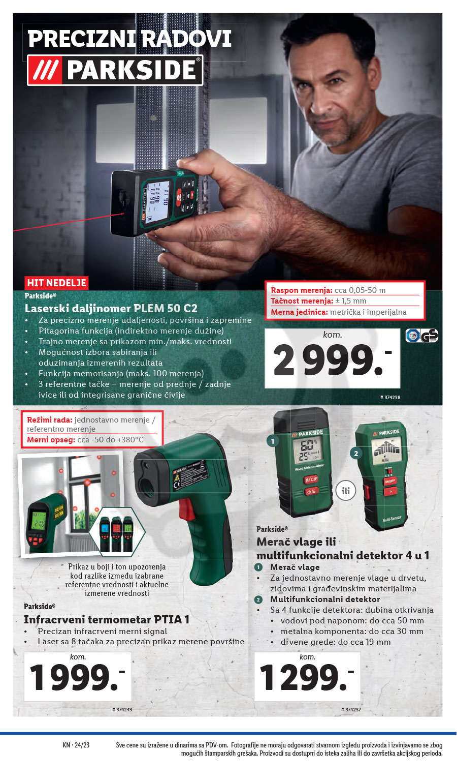 LIDL SRBIJA Parkside Katalog Akcija Jun 15.06. - 21.06.2023. | Kuda u Kupovinu