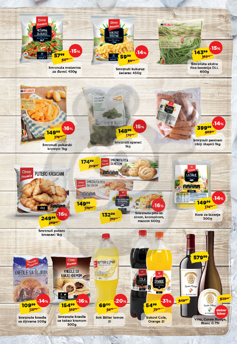 Maxi Katalog Akcija Premia Proizvodi 25.07. - 07.08.2019. | Kuda u Kupovinu