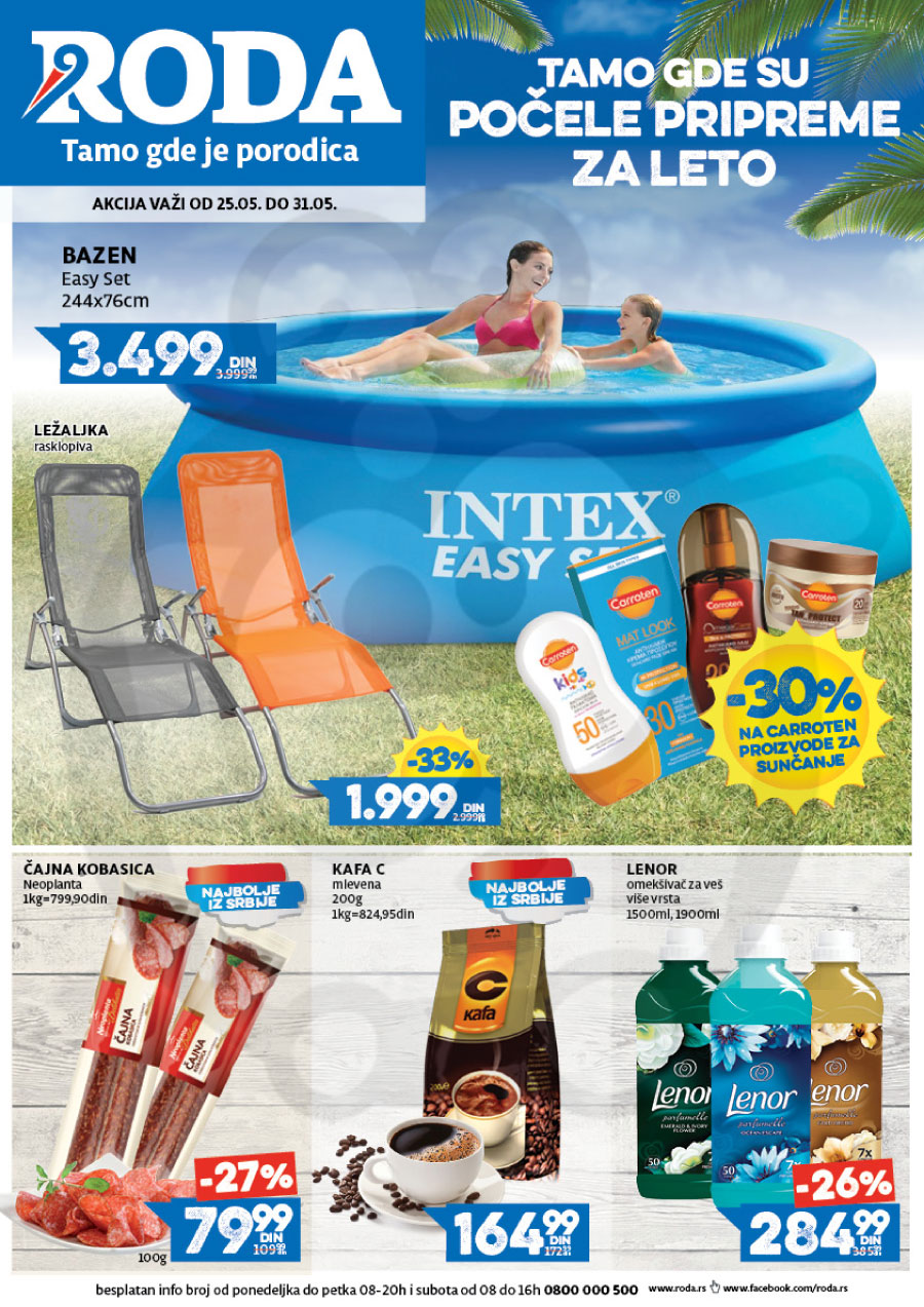 Roda Akcija Katalog 25.05. - 31.05.2017. | Kuda u Kupovinu