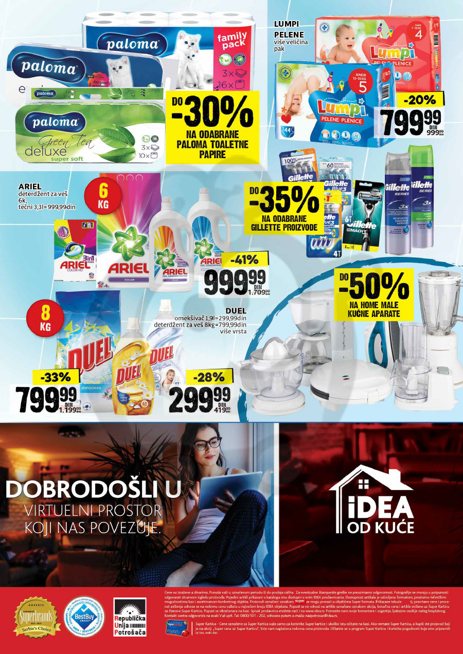 Idea Vikend Nedeljna Akcija 15.04. - 23.04.2020. | Kuda u Kupovinu