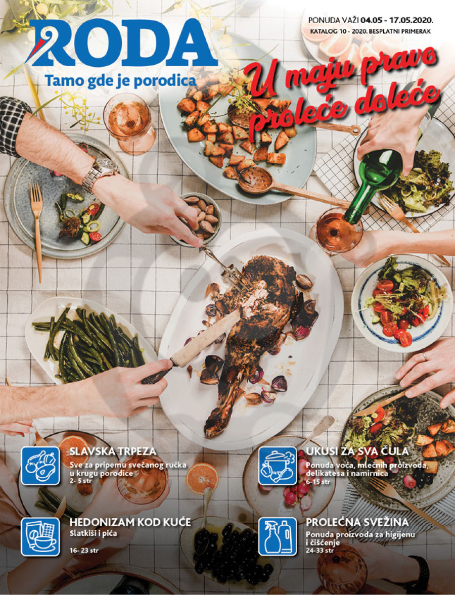 Roda Market Katalog Akcija 04.05. - 17.05.2020. | Kuda u Kupovinu