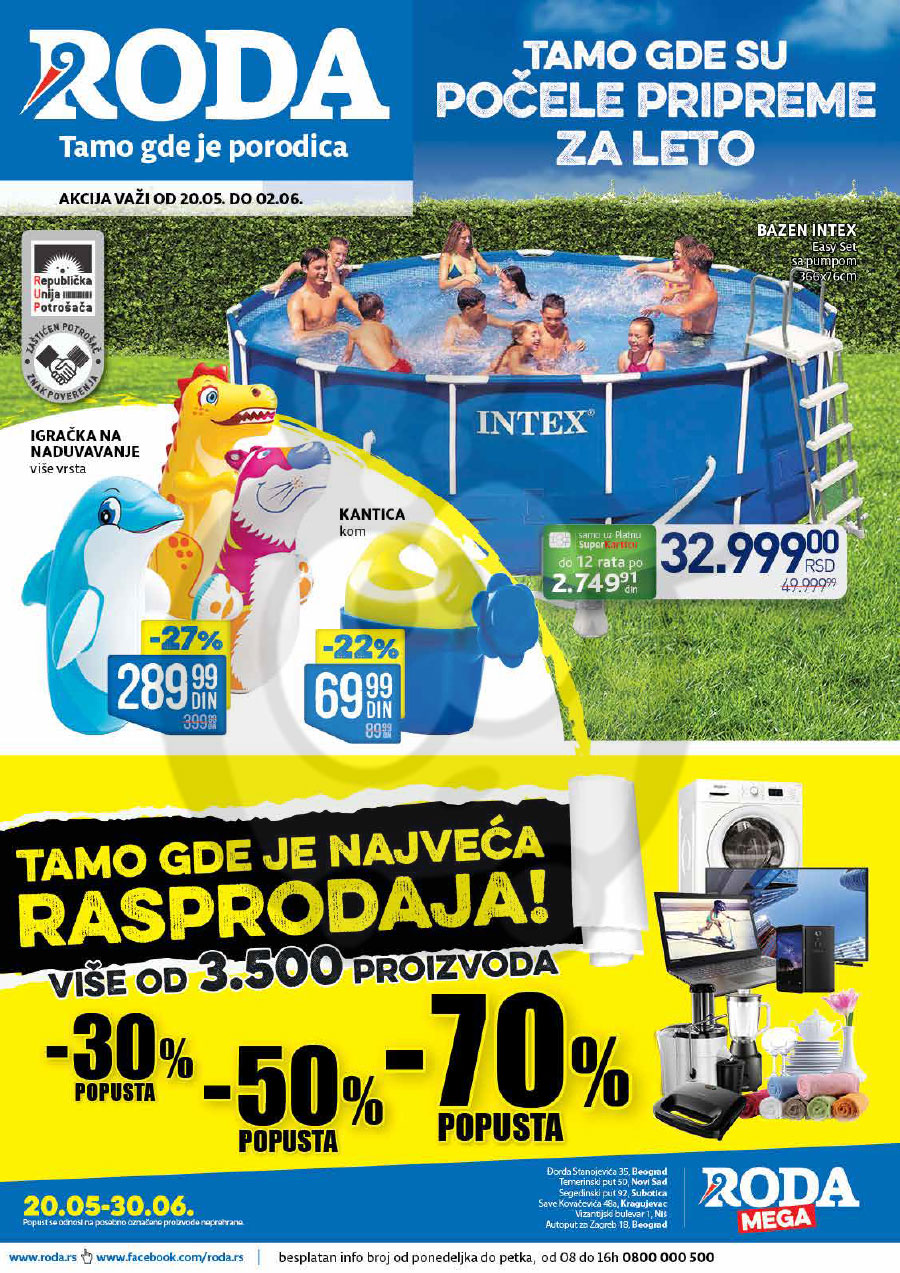 Roda Market Katalog Akcija 20.05. - 02.06.2019. | Kuda u Kupovinu