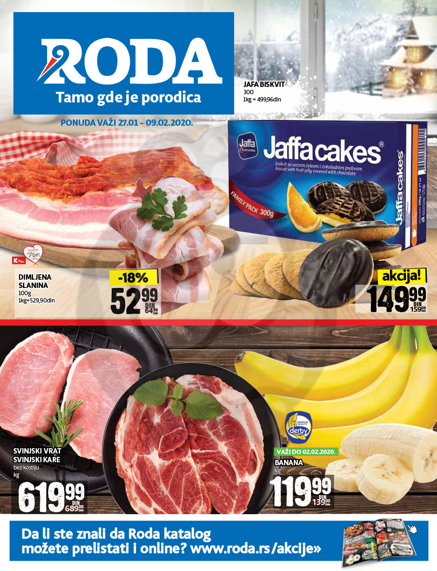 Roda Market Katalog Akcija 27.01. - 09.02.2020. | Kuda u Kupovinu