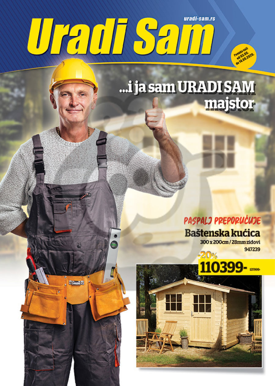 Uradi Sam Katalog Akcija 03.06. - 14.06.2020. | Kuda u Kupovinu