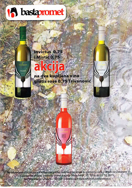 Basta Promet Diskonti Akcija Katalog 15.10. - 31.10.2015. | Kuda u Kupovinu