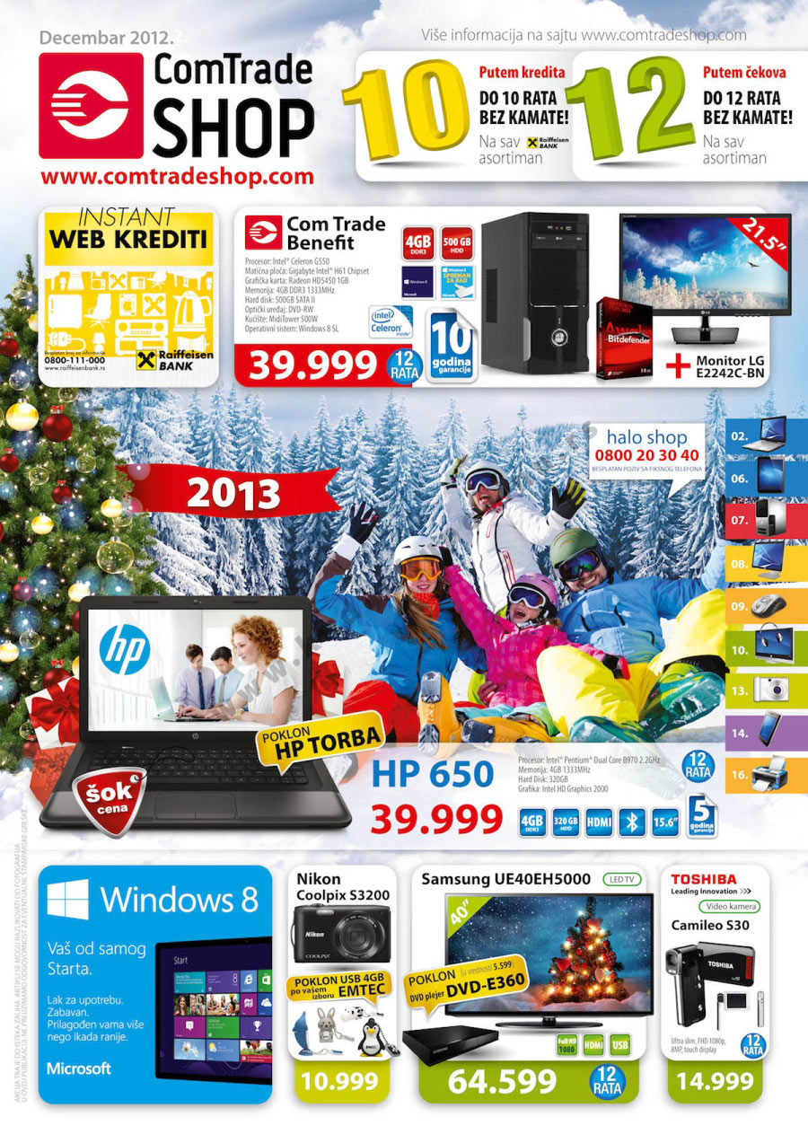 Comtrade Shop Katalog Akcija Računari Tehnika 24.12. - 31.12.2012 ...