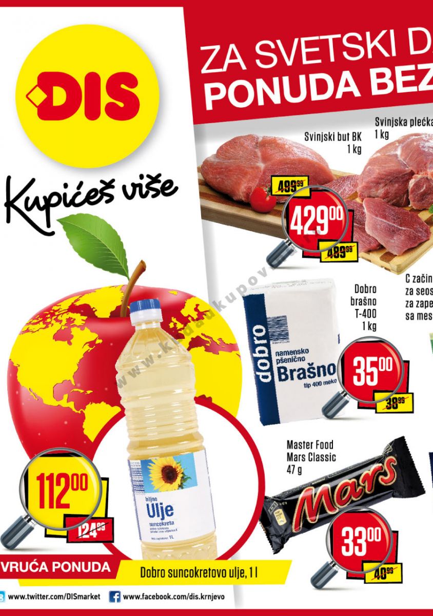 Dis Nedeljna Katalog Akcija 14.10. - 17.10.2013. | Kuda u Kupovinu