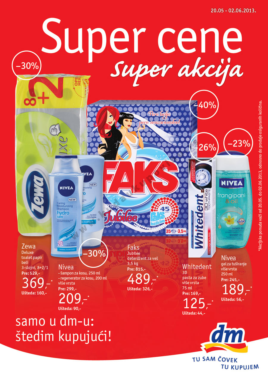 dm-drogerie markt Katalog Akcija 20.05. - 02.06.2013. | Kuda u Kupovinu