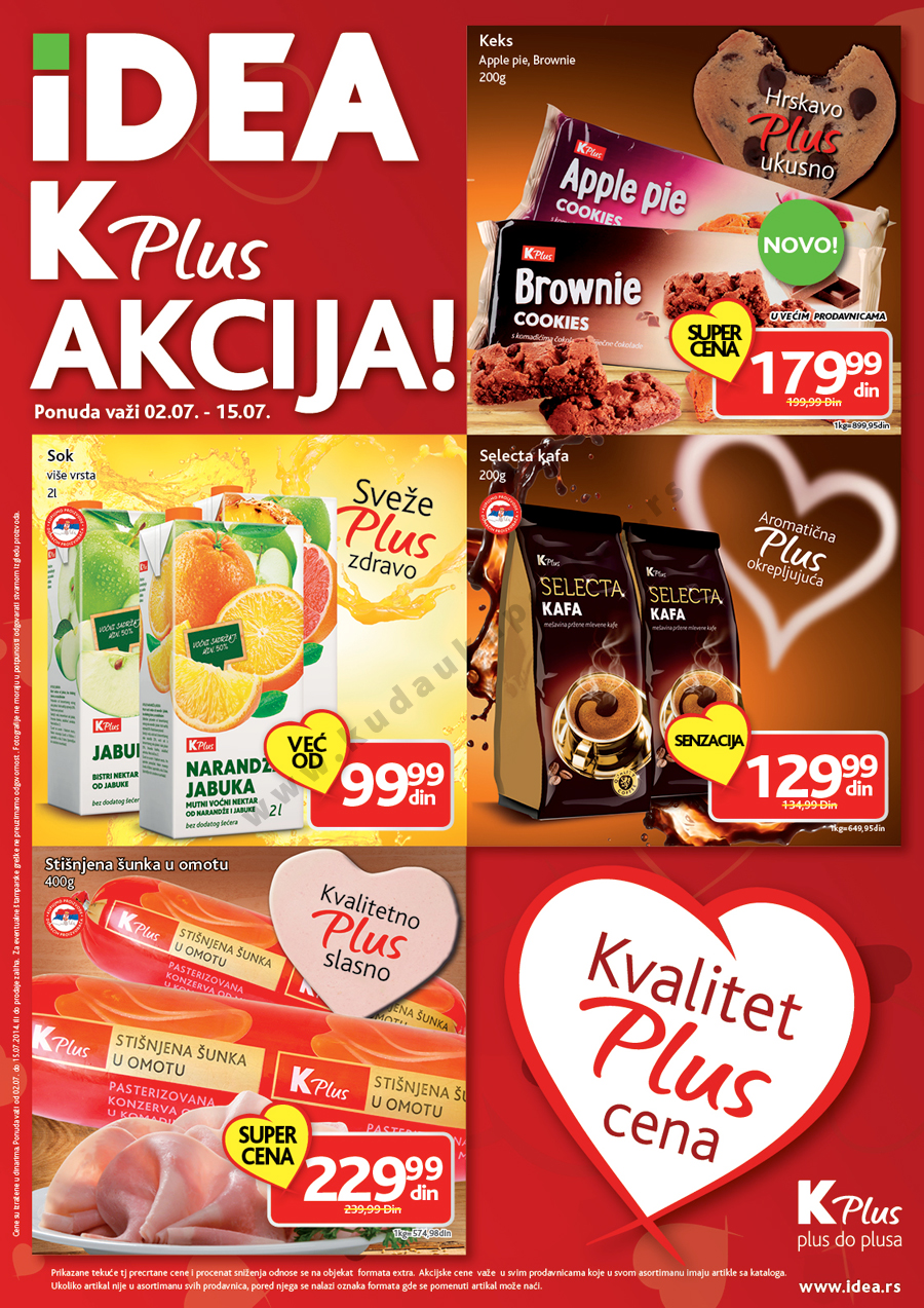 Idea Katalog Akcija K-Plus 0207. - 15.07.2014. | Kuda u Kupovinu