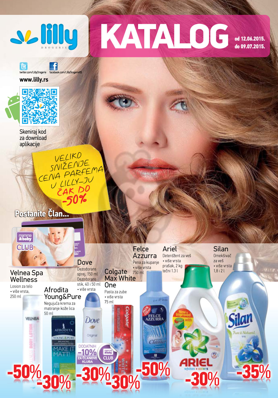 Lilly Drogerie Katalog Akcija 12.06. - 09.07.2015. | Kuda u Kupovinu