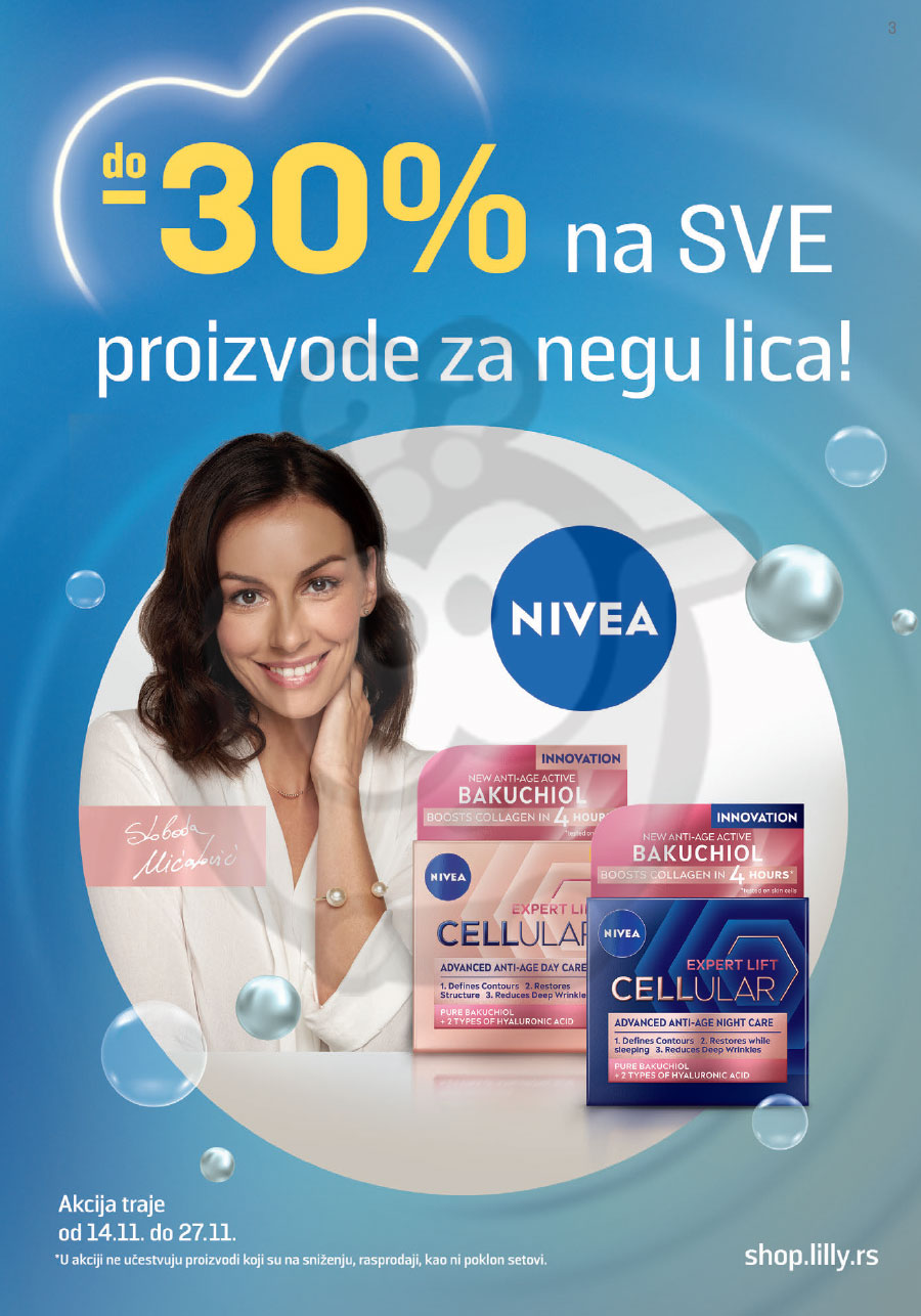 Lilly Drogerie Akcija Katalog Novembar 2022. | Kuda u Kupovinu