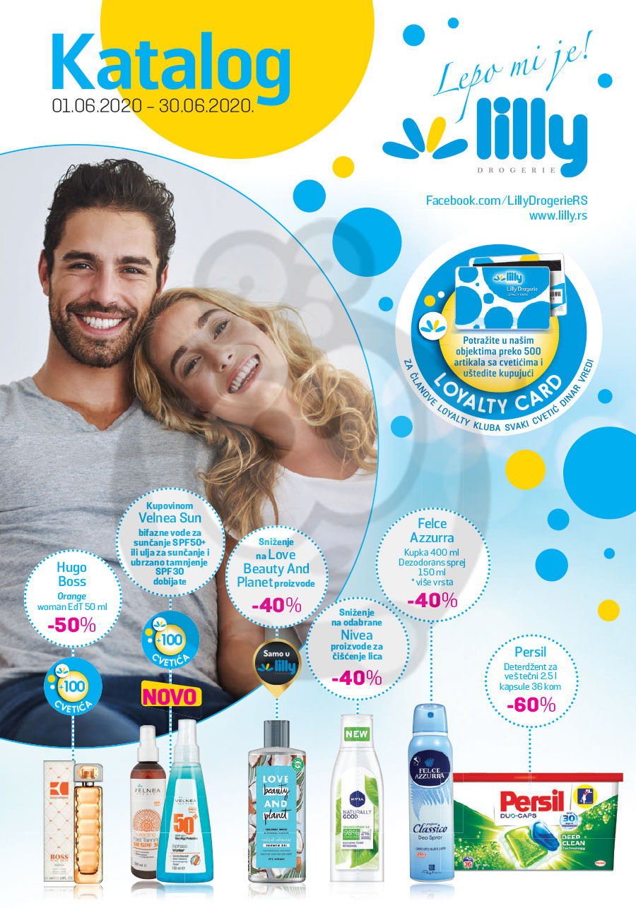 Lilly Drogerie Akcija Katalog Jun 2020. | Kuda u Kupovinu