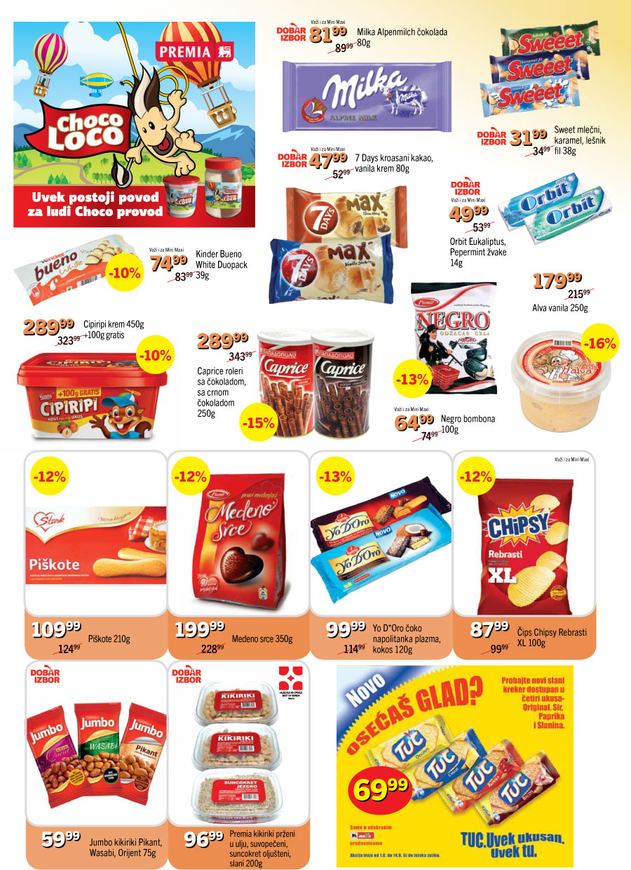Maxi Katalog Akcija 01.08. - 14.08.2013. | Kuda u Kupovinu