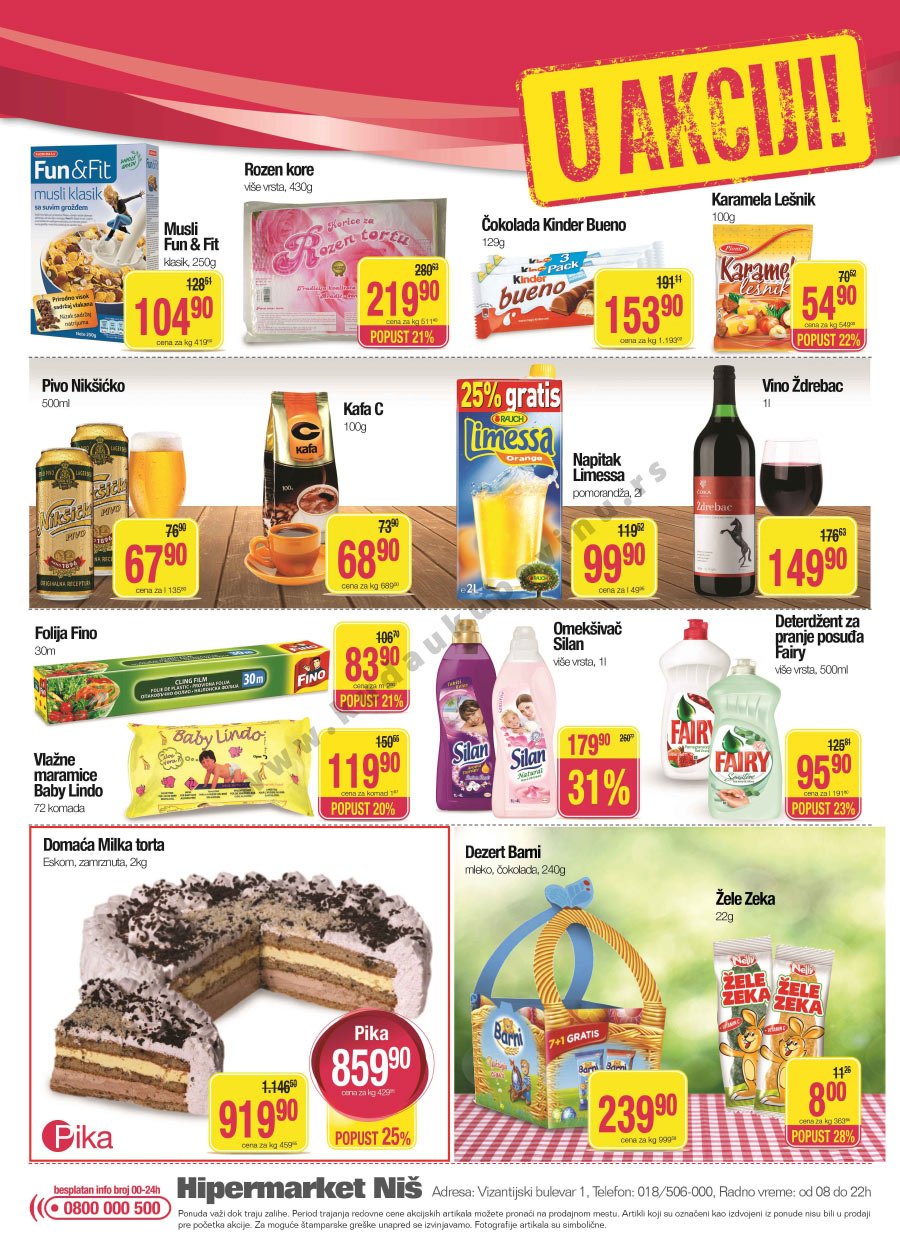 Mercator Katalog Akcija Nis 14.04. - 20.04.2014. | Kuda u Kupovinu