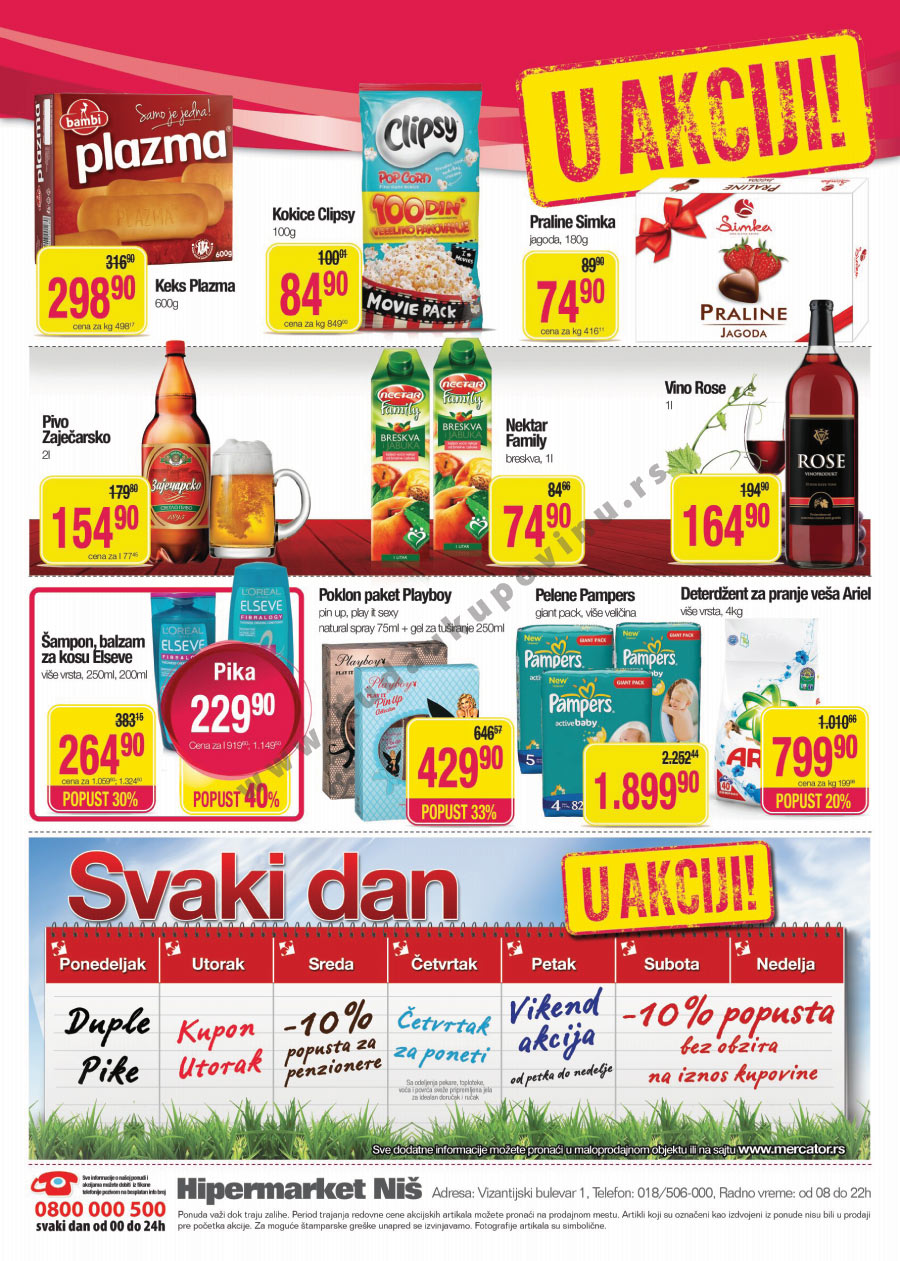 Mercator Katalog Akcija Nis 24.02. - 02.03.2014. | Kuda u Kupovinu