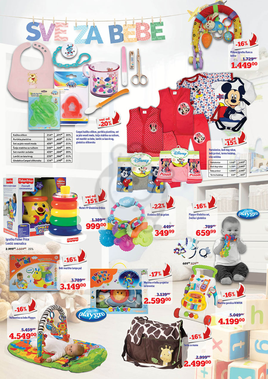 Tempo Hipermarket Akcija Sve za bebe 19.03. - 15.04.2015. | Kuda u Kupovinu