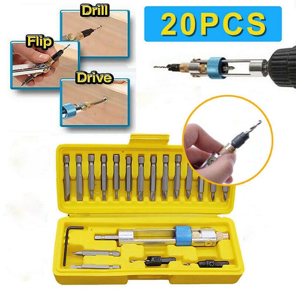 Half Time Drill Driver - 20 u 1 set za brzo bušenje i šrafljenje | Kuda u Kupovinu