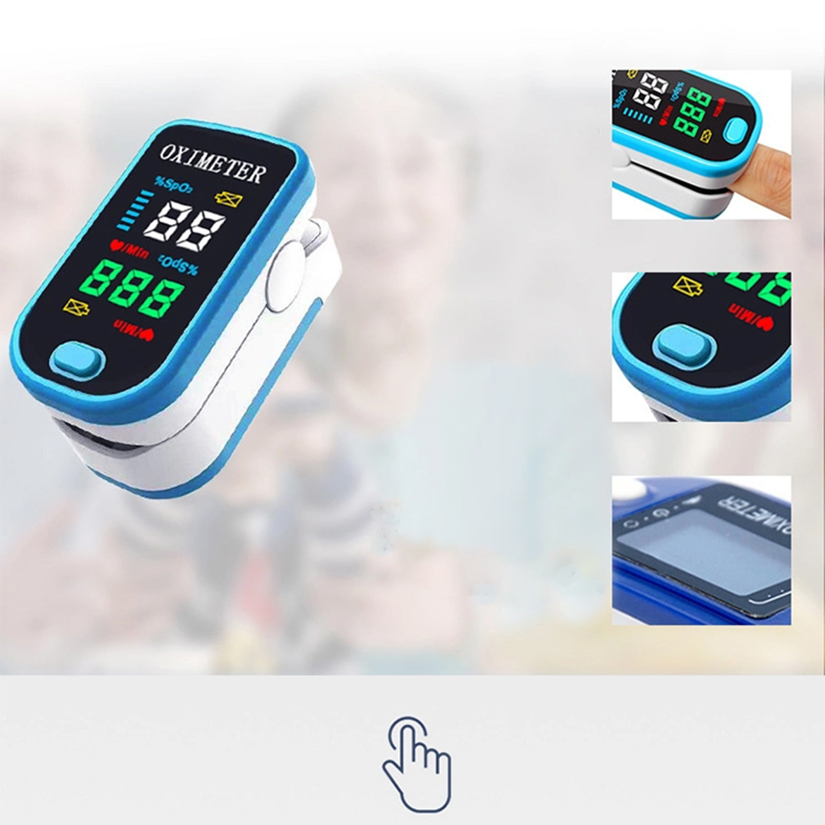 Pulsni oksimetar - za kućno merenje saturacije i pulsa | Kuda u Kupovinu