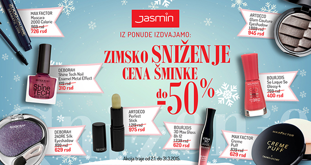 Jasmin - Zimsko sniženje! | Kuda u Kupovinu
