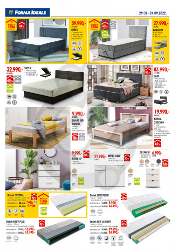 Forma Ideale Nameštaj Katalog Akcija Septembar 2022. | Kuda u Kupovinu