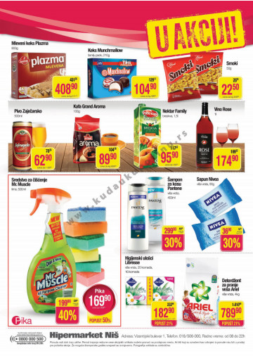 Mercator Katalog Akcija Nis 21.04. - 27.04.2014. | Kuda u Kupovinu
