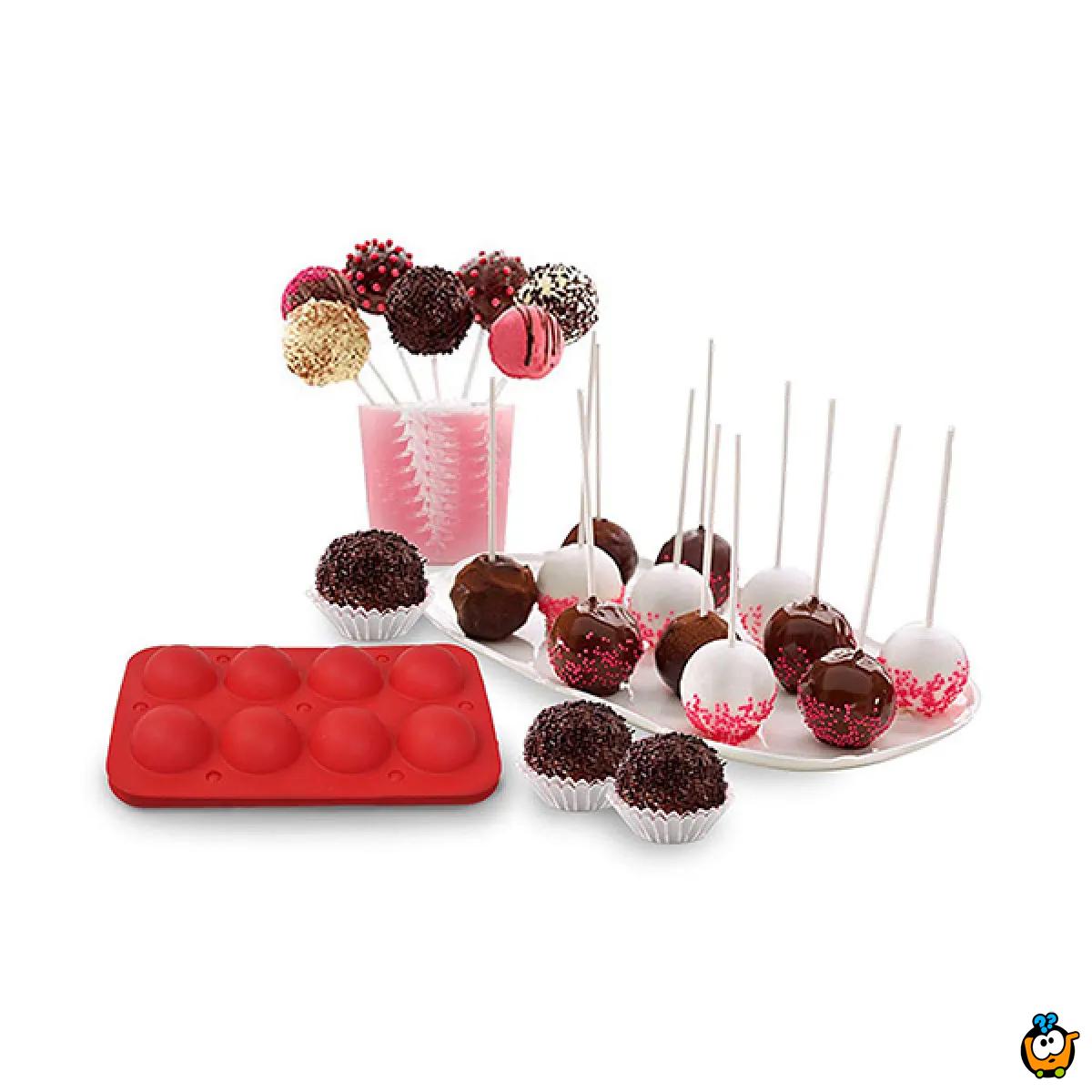 Cake POPs set - Modla + Štapići za pravljenje lizalica kolača | Kuda u ...
