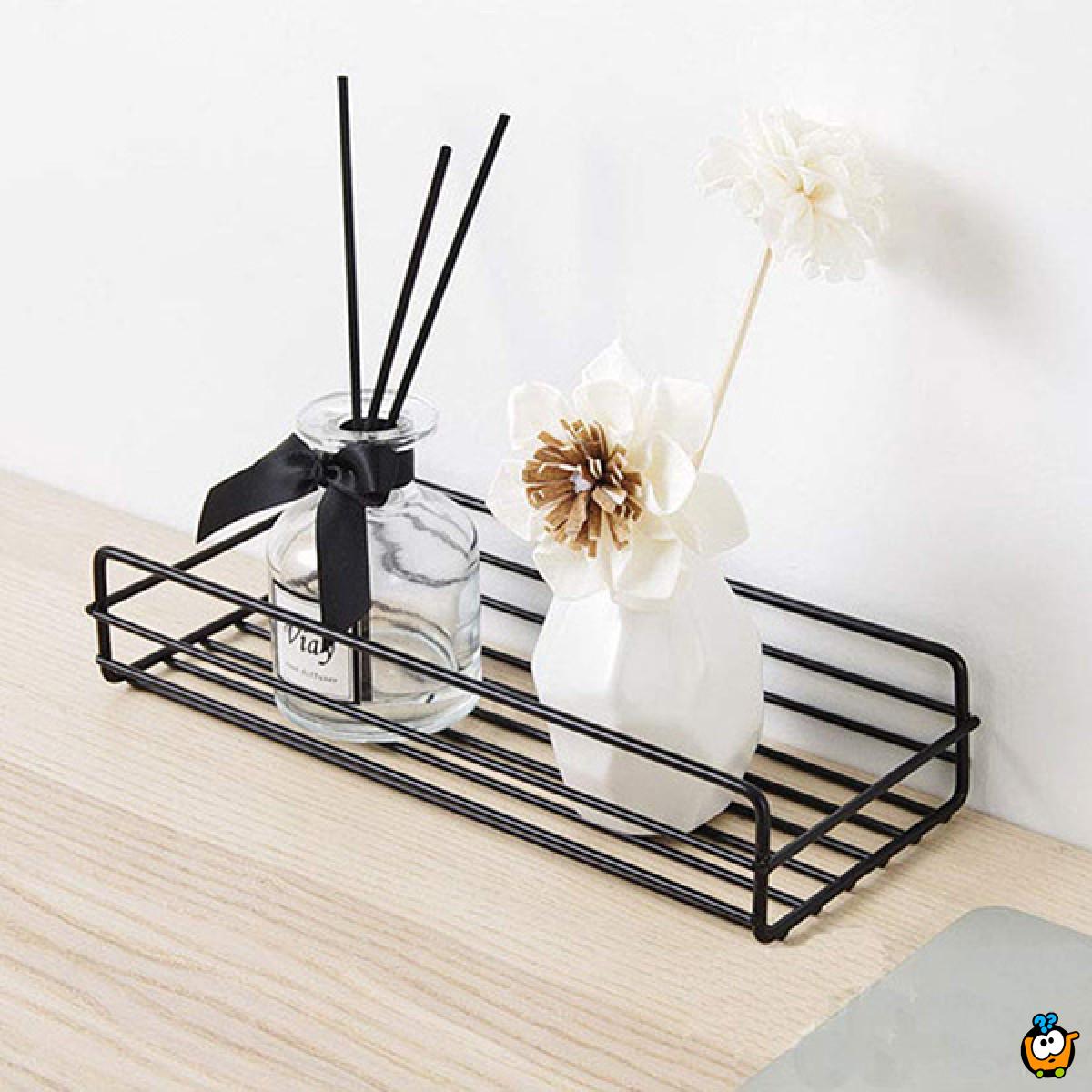 Moderne metalne police koje se montiraju lepljenjem | Kuda u Kupovinu